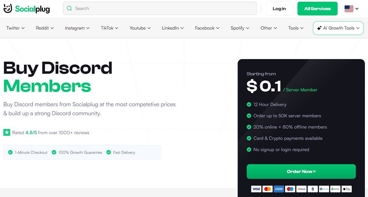 Best Sites to Buy Discord Members: 5 Providers Compared