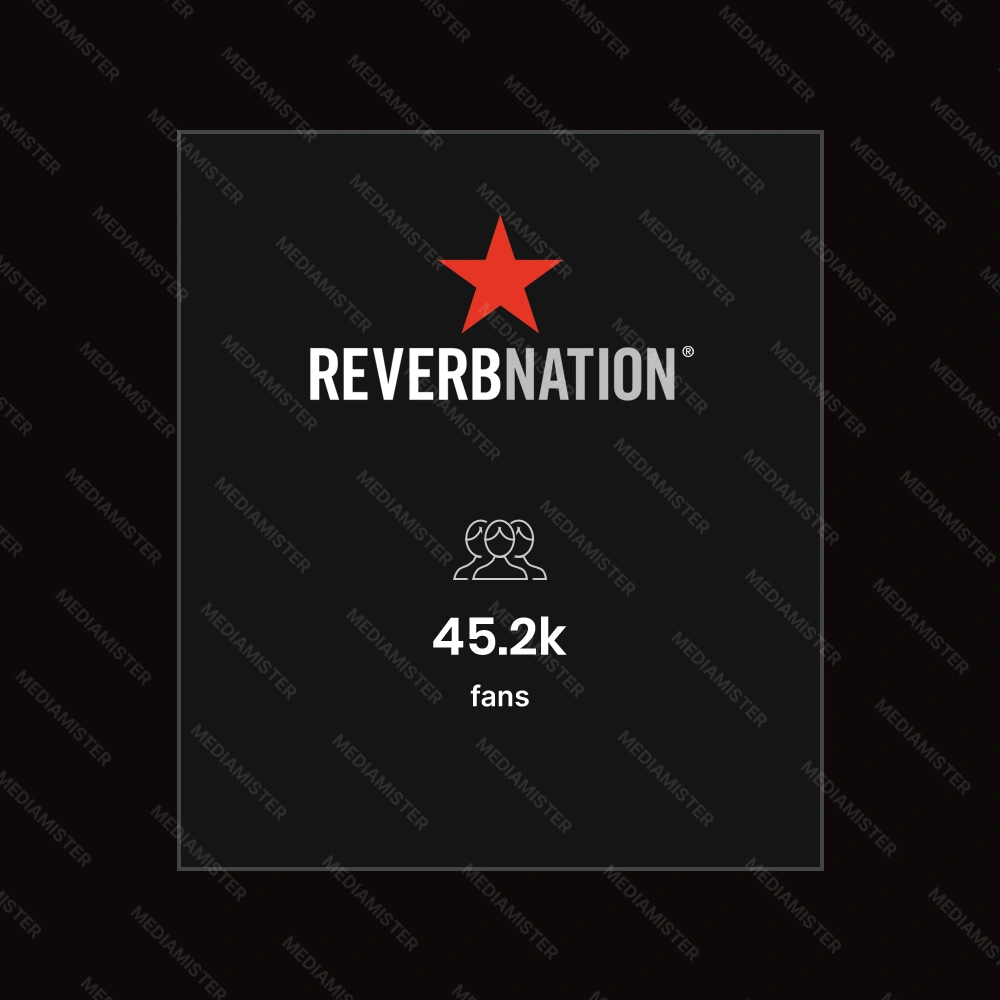 Comprar fans en ReverbNation desde $20 | 100% seguro | Media Mister